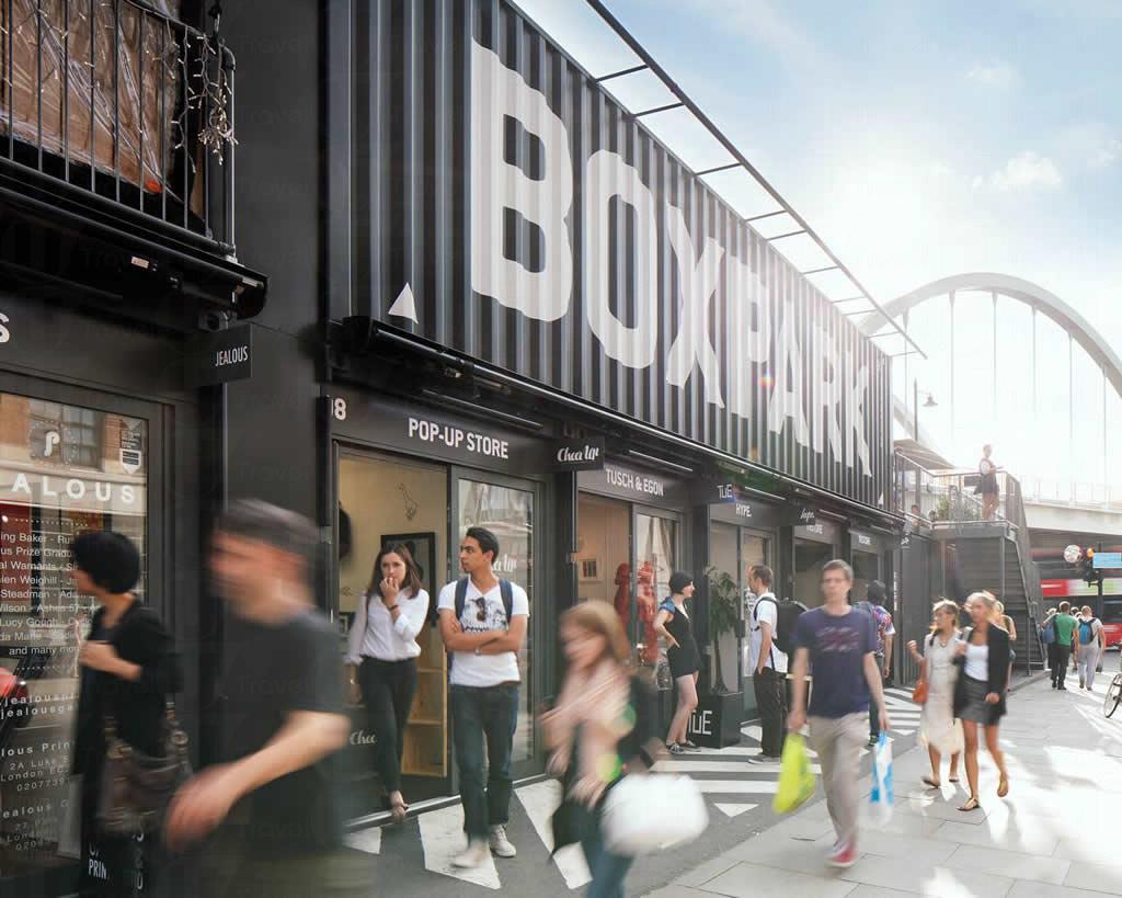 BOXPARK Shoreditch - 倫敦旅遊 | U Travel